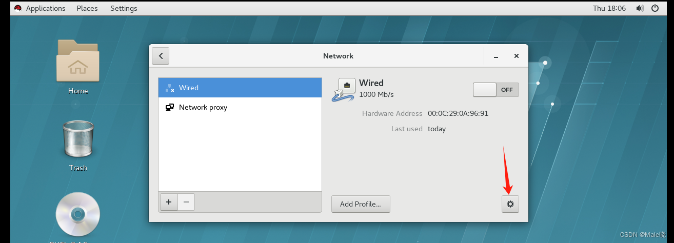 VM虚拟机Linux系统Redhat7.4版本进行网络配置_redhat虚拟机网络设置-CSDN博客