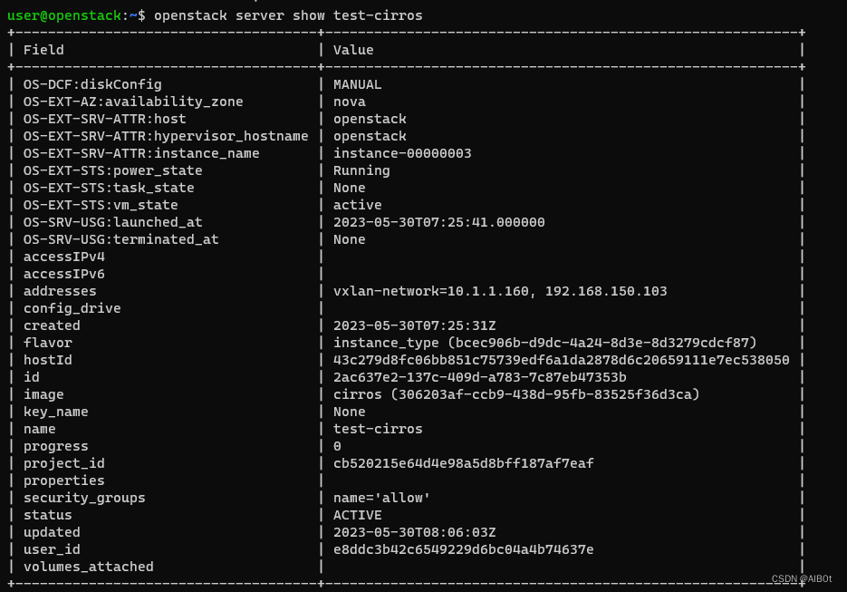 命令行配置OpenStack使实例能够联通外网_openstack 网络配置-CSDN博客