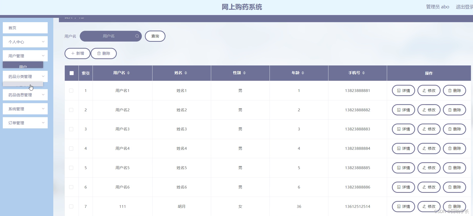 SSM毕设项目网上购药系统6k39i（java+VUE+Mybatis+Maven+Mysql）_网上购药系统 毕业设计-CSDN博客