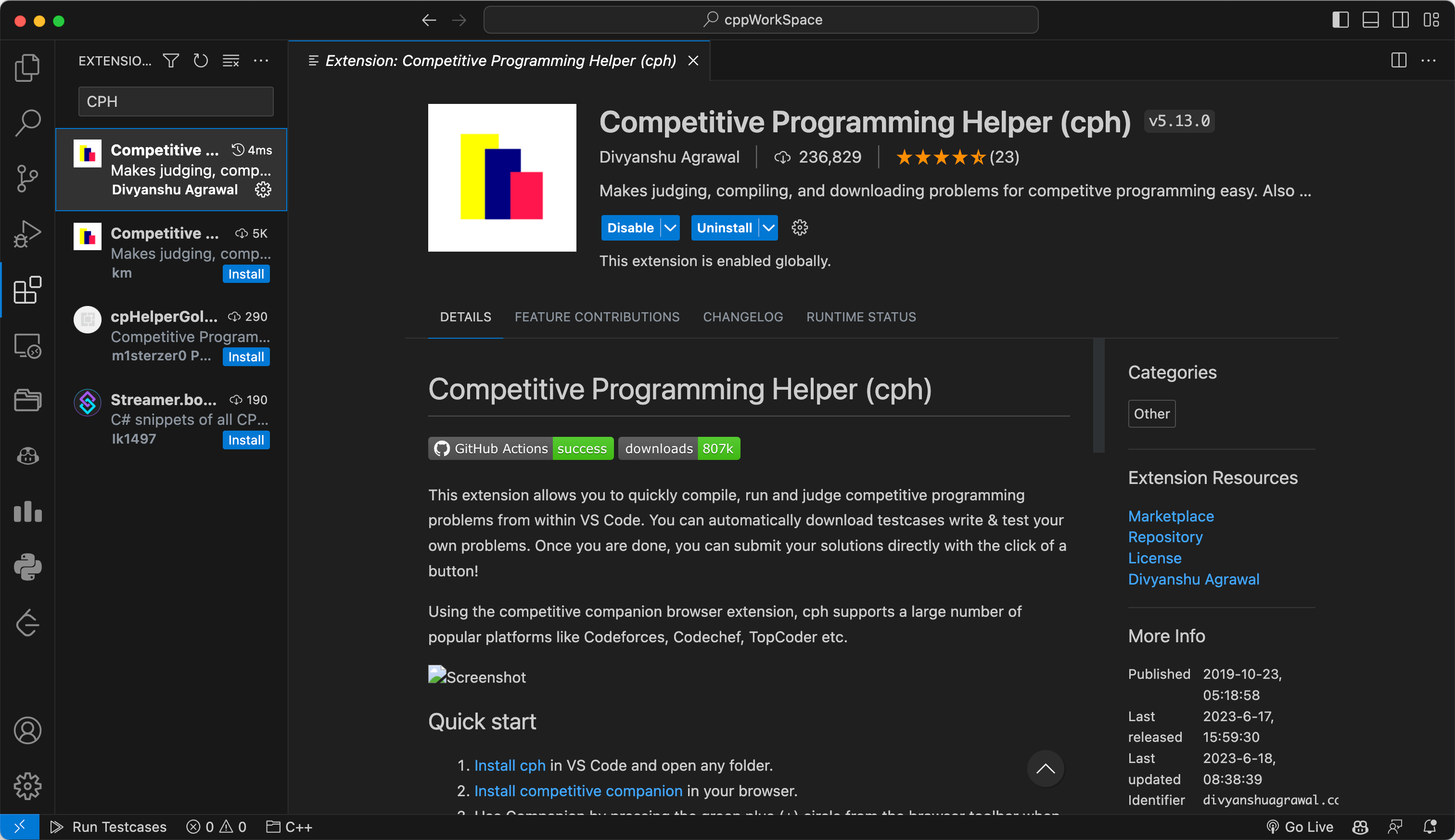 ACM算法竞赛中在编辑器中使用输入输出样例-CPH_acm需要写输入输出嘛-CSDN博客