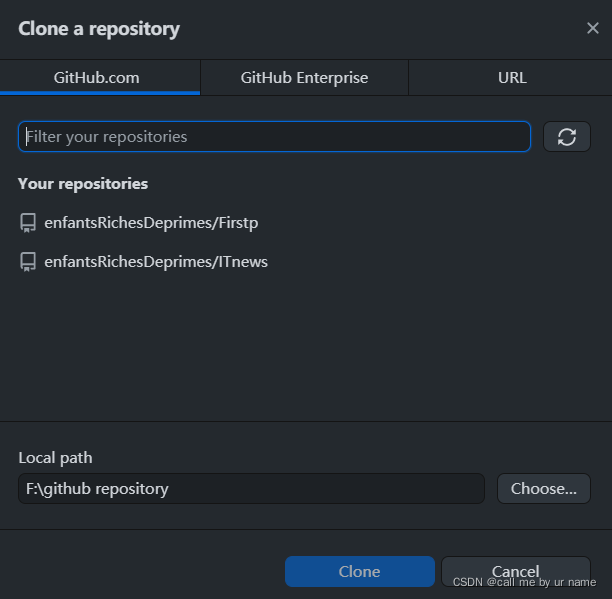 github(desktop)使用教程（四）【保姆级】{删除仓库，克隆仓库，管理复刻行为，创建别名}_删除repository to clone-CSDN博客