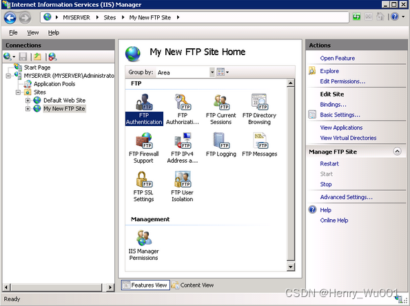 iis配置ftp服务_iis ftp服务器设置-CSDN博客