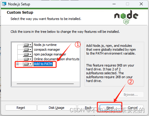 win11安装及使用Node.js步骤_win11安装nodejs-CSDN博客