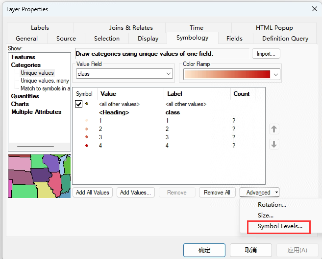 ArcGIS地图制作——符号显示级别设置和标注的条件设置_c# arcgis影像地图标注-CSDN博客
