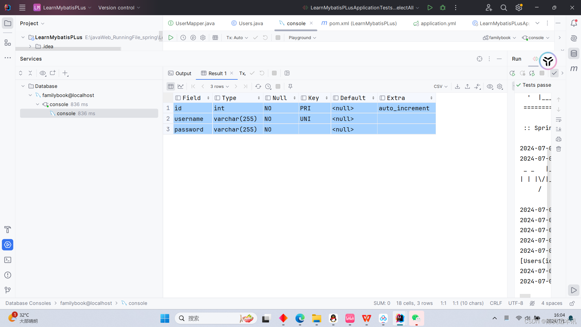 MybatisPlus学习_com.baomidou.mybatisplus-CSDN博客