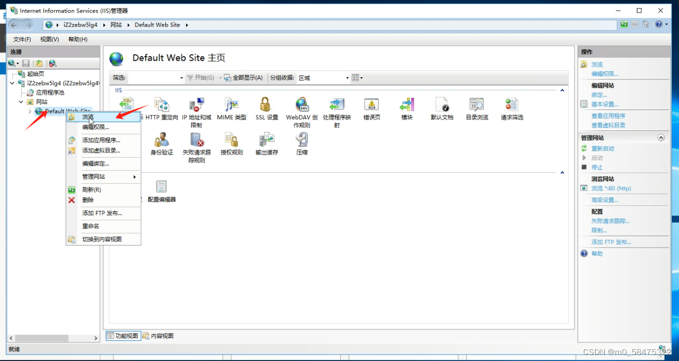 Windows server部署MySQL和iis_iis mysql-CSDN博客