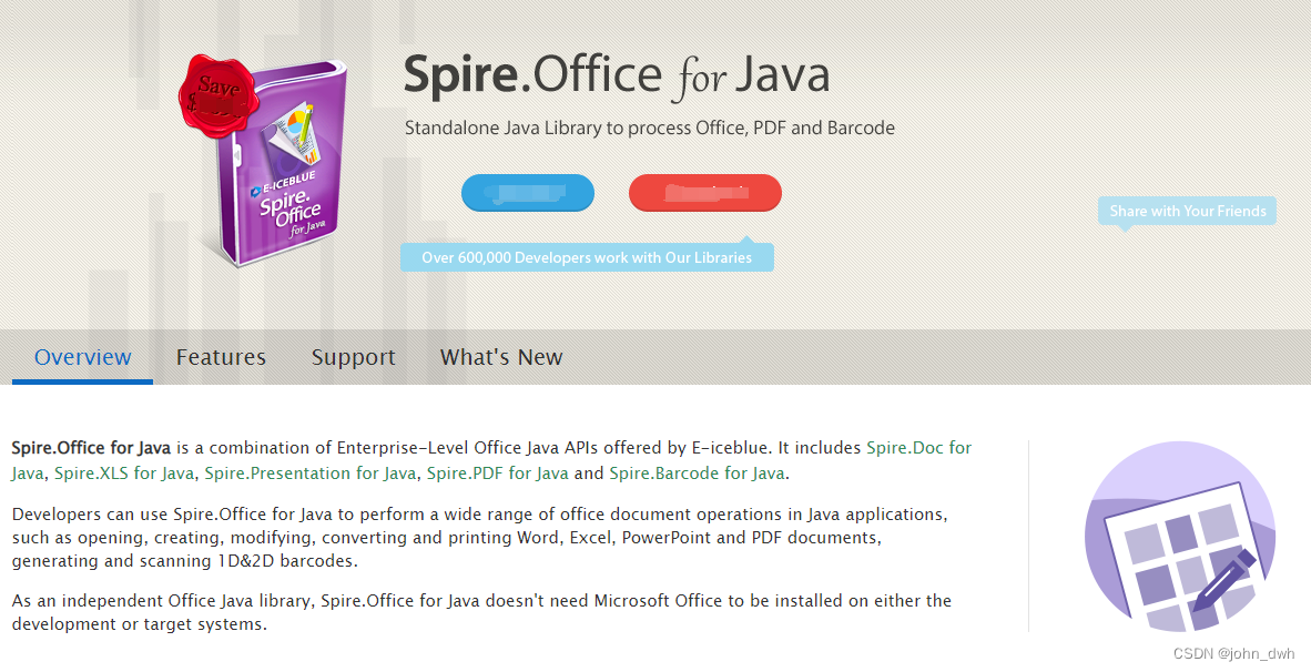 Spire.Office 7.9.6 for Java--2022-09-22_spire office-CSDN博客