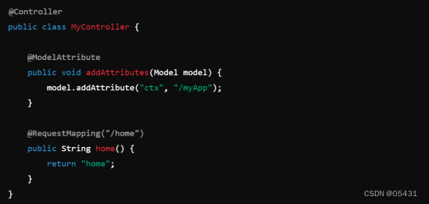 @ModelAttribute-CSDN博客