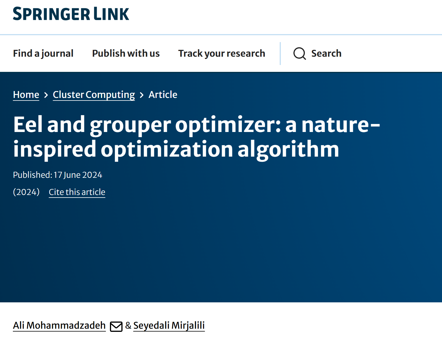2024最新算法：鳗鱼和石斑鱼优化（Eel and grouper optimizer，EGO）算法求解23个函数，MATLAB代码_鳗鱼石斑鱼优化算法-CSDN博客
