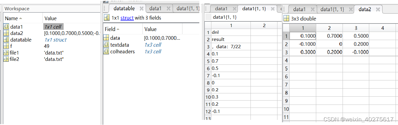 matlab导入txt，txt存在header情况下，三种方式的对比_matlab导入txt文件-CSDN博客