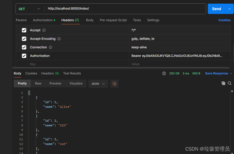Django笔记（七）：JWT认证_django jwt笔记-CSDN博客