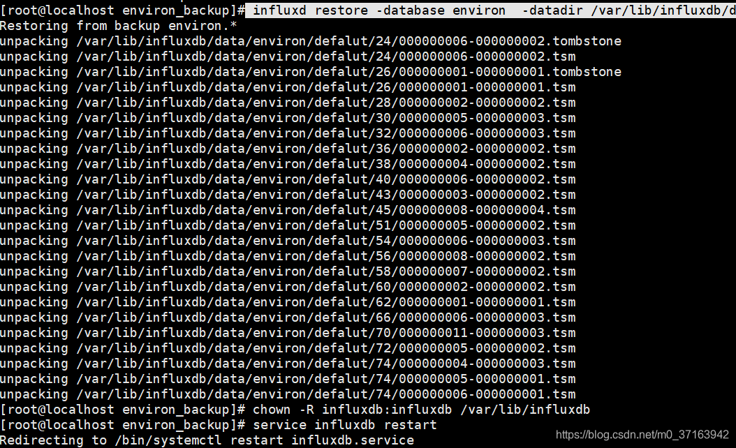 influxdb 备份与恢复_influxdb2 springboot 备份恢复-CSDN博客