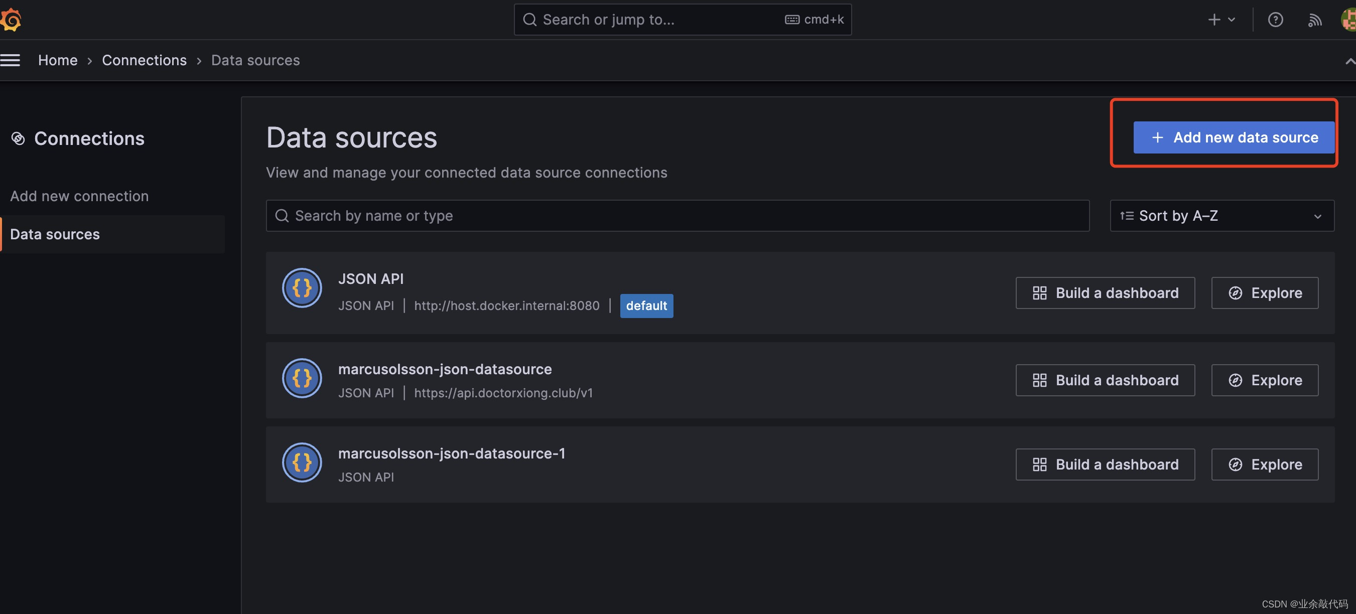 如何使用grafana 下JSON API访问展示接口数据_grafana api接口-CSDN博客