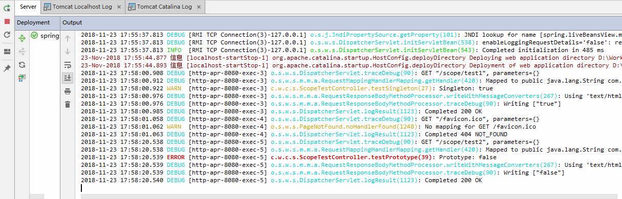 IDEA+Log4j2 设置控制台打印彩色日志_log4f2控制台日志颜色配置-CSDN博客