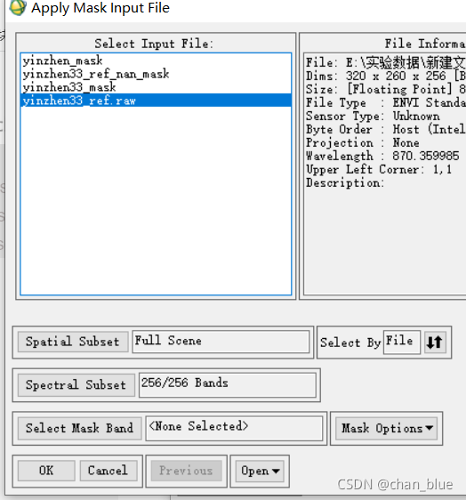 用ENVI建立掩膜消除图像背景_envi建立掩膜消除背景-CSDN博客