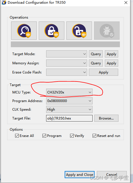 沁恒 CH32V203C8T6 RISC-V 单片机无法烧写_failed to configure mcu. please refer to "wch-link-CSDN博客