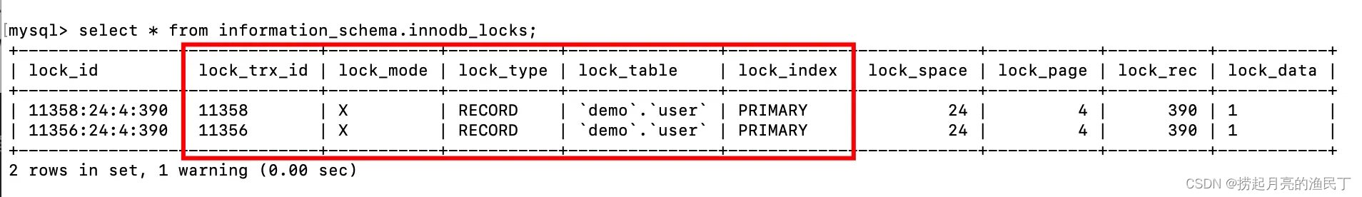 手把手教你定位线上MySQL锁超时问题，包教包会_lock trx id mysql-CSDN博客
