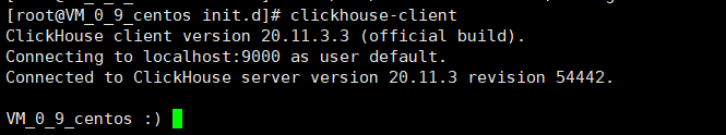 CentOS7下安装ClickHouse遇到的启动和连接问题_clickhouse-server9001[3710683]: init script is alr-CSDN博客