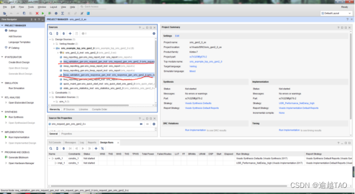 基于FPGA的SRIOIP例程及仿真实现_srio仿真-CSDN博客