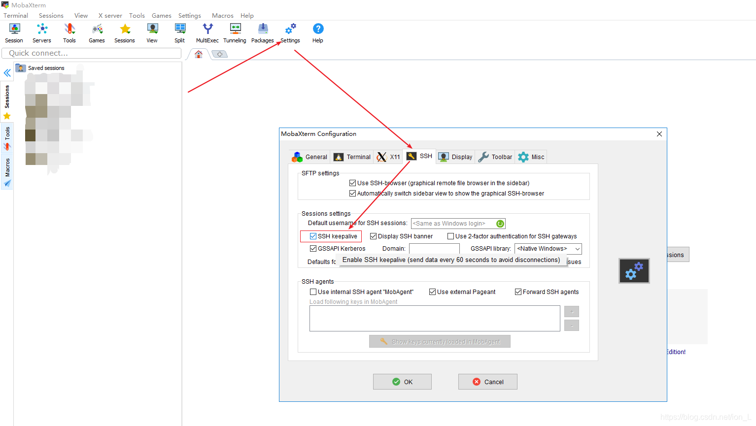 解决终端SSH连接服务器一段时间不操作之后卡死的问题_mobaxterm sftp 下载文件卡死-CSDN博客