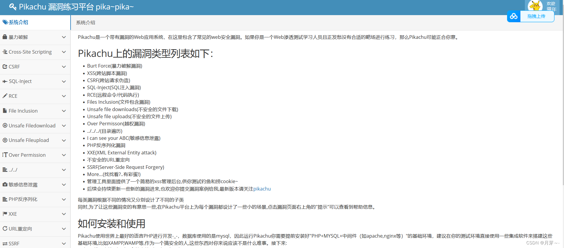 centos 上搭建pikachu靶场_centos搭建pikachu-CSDN博客