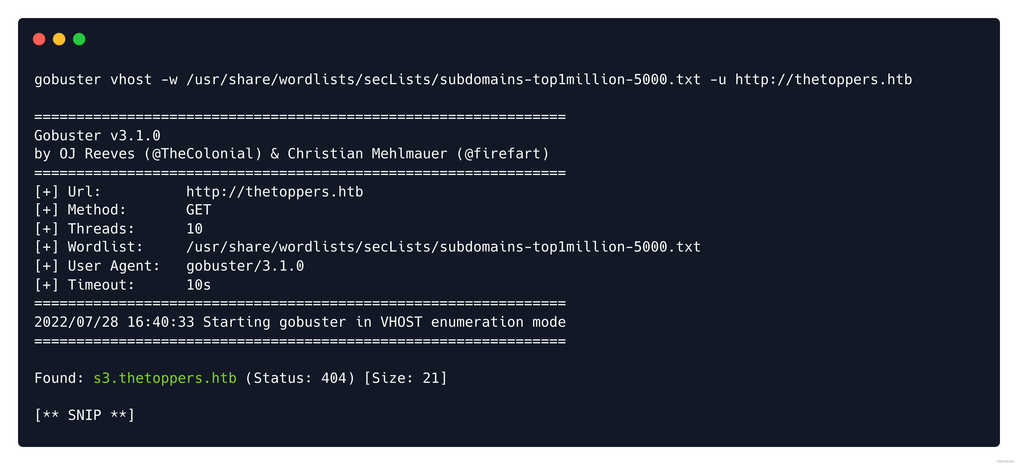 Tier 1 - Three_s3 subdomain status running-CSDN博客
