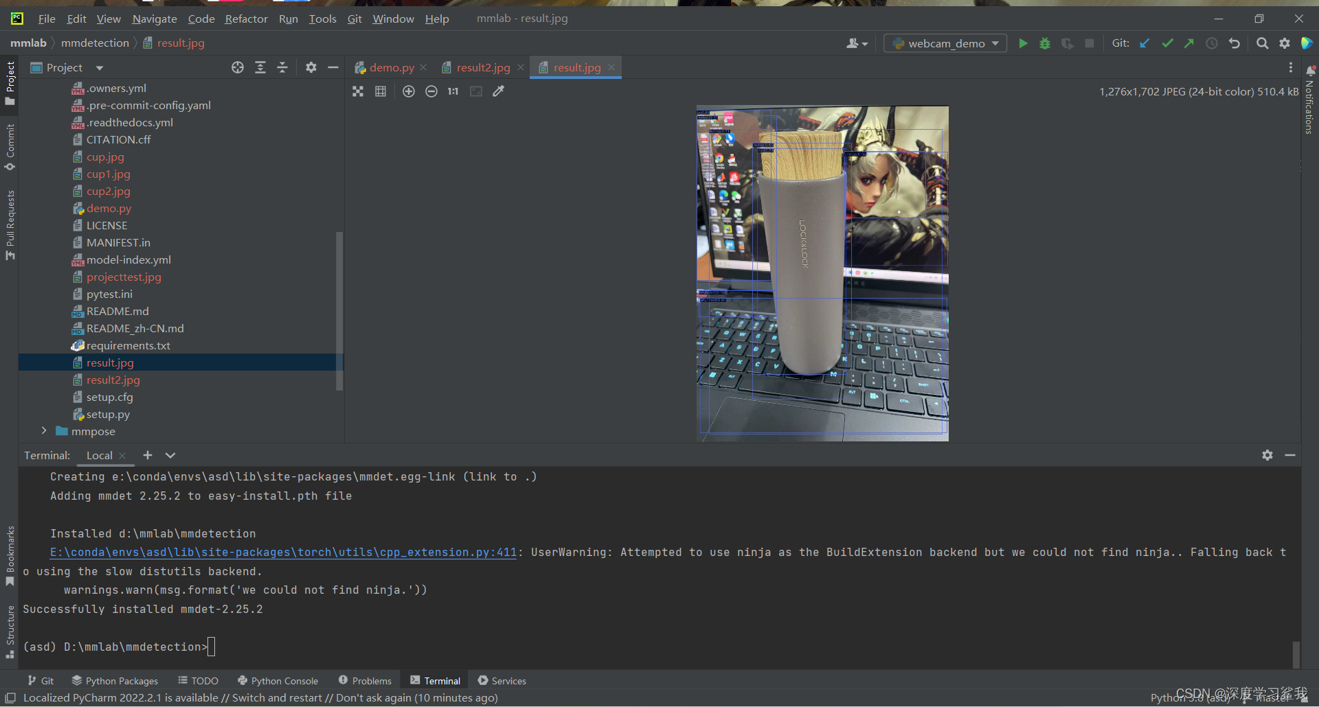 《平成的超级偶像金牌舔狗》之mmdetection,paddle detection安装,demo跑通,训练跑通,保姆级教学_paddledetection mmdetection-CSDN博客