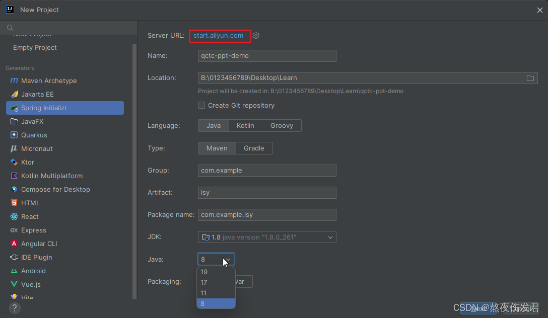 Spring 不再支持Java8 ，如何新建Java8项目？_spring.io没有java8-CSDN博客