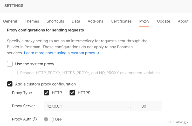 postman 无法发送请求之Error: connect ECONNREFUSED 127.0.0.1:80（已解决）-CSDN博客