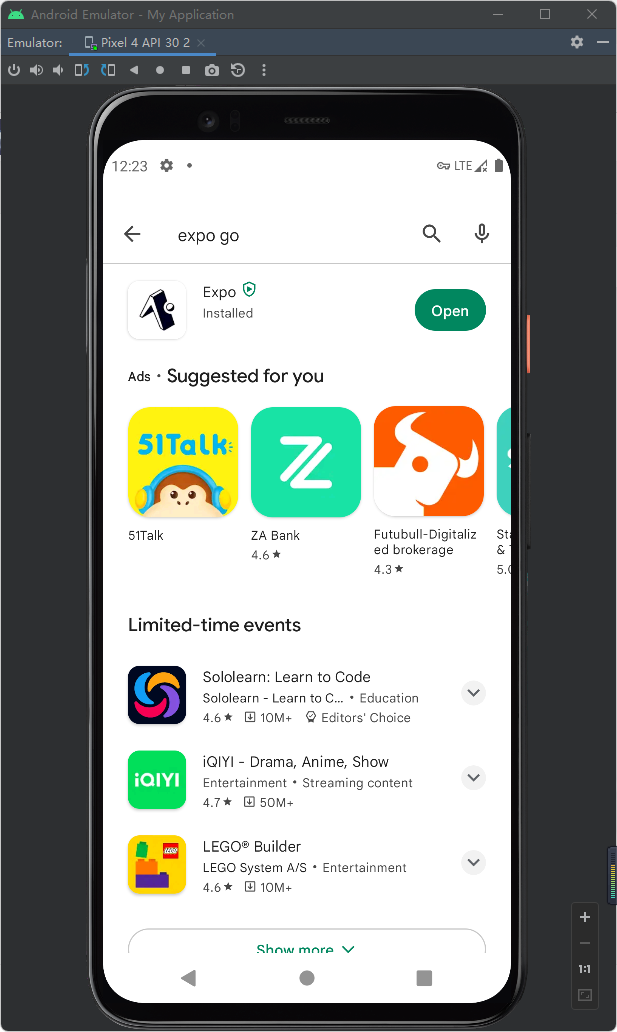 在google play store 里安装expo go-CSDN博客
