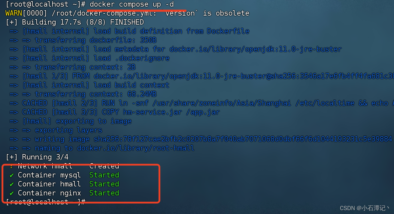 Docker Compose从入门到熟悉_docker compose -f docker-compose.yml up -d-CSDN博客