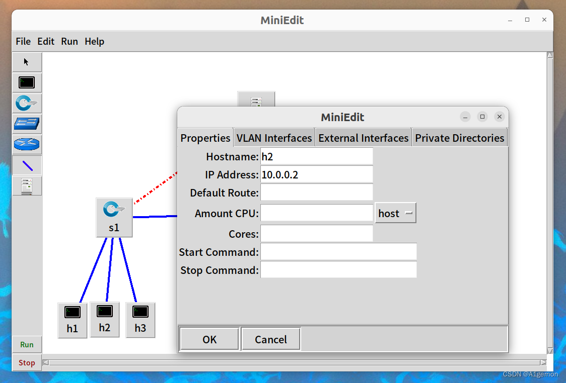 【SDN学习】熟悉Ryu与Mininet基本操作_mininet图形化界面-CSDN博客