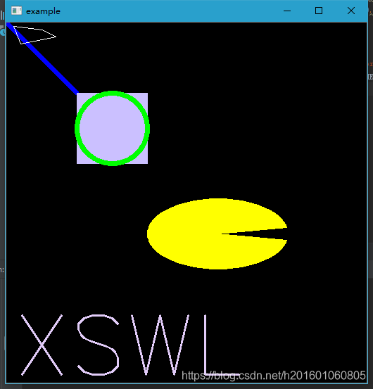 python +oponcv的line,rectangle(),circle(),ellipse(),polylines(),putText ...