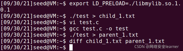 Environment Variable and Set-UID Program Lab-CSDN博客