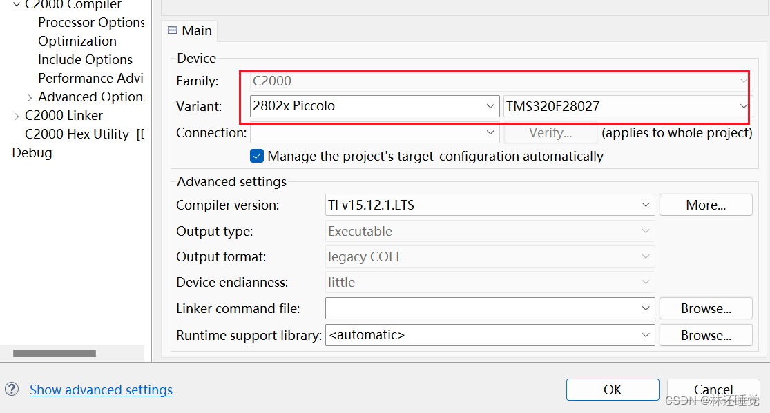 使用DSP28027和Proteus仿真LED_proteus dsp仿真-CSDN博客