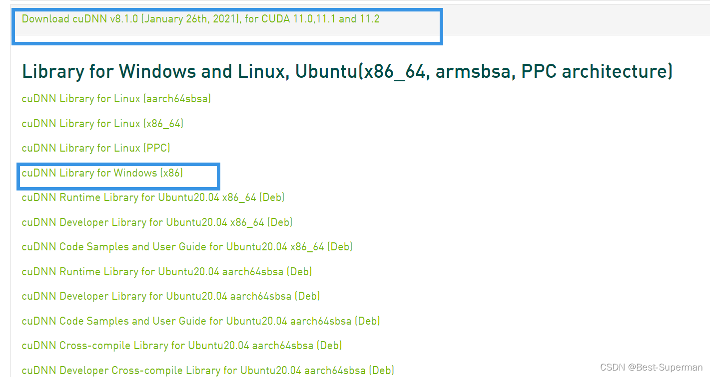 Win10 tensorflow_gpu、CUDA11.2、cuDNN安装和使用_cuda11.2,cudnn,tensorflow-gpu安装教程-CSDN博客
