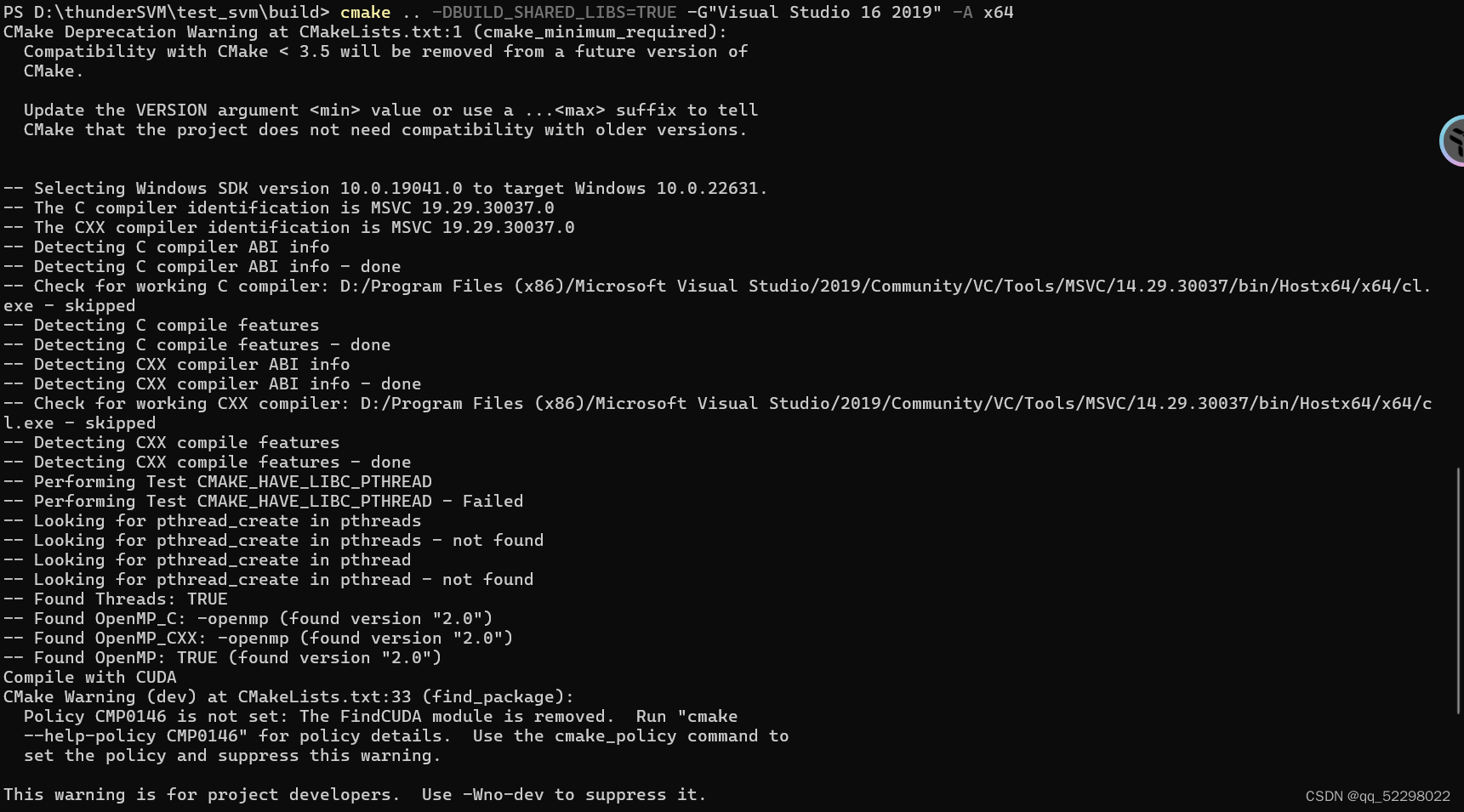 thundersvm的安装全过程（windows）_thundersvm安装-CSDN博客