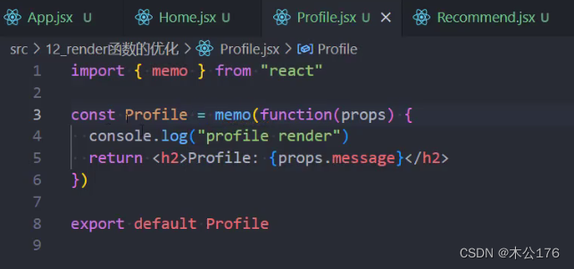 react学习 第六天 --- 组件化开发（二）_react 函数组件能继承吗-CSDN博客