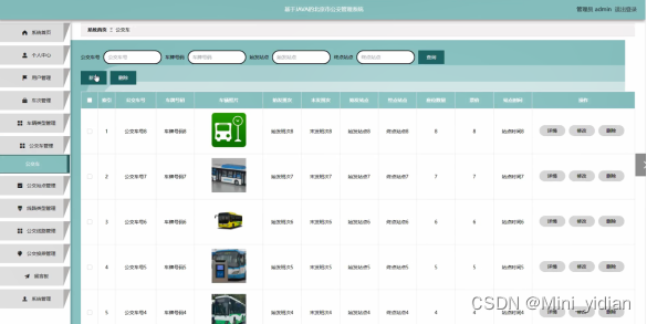 基于springbootvue的公交管理系统（源码文档部署讲解）公交车后台管理vue项目亮点 Csdn博客