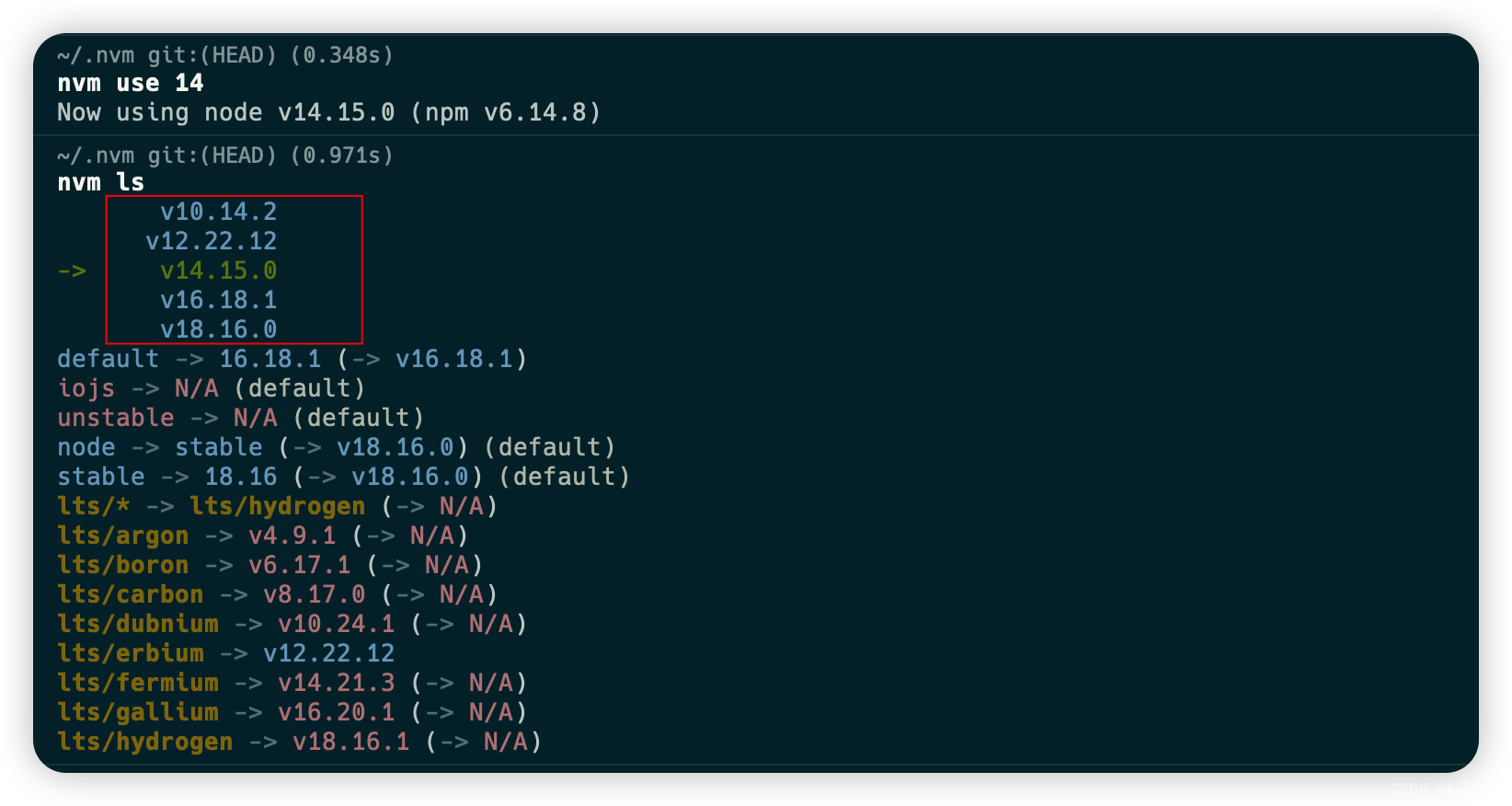 MacBookpro M芯片安装nvm管理node版本_mac管理node版本-CSDN博客