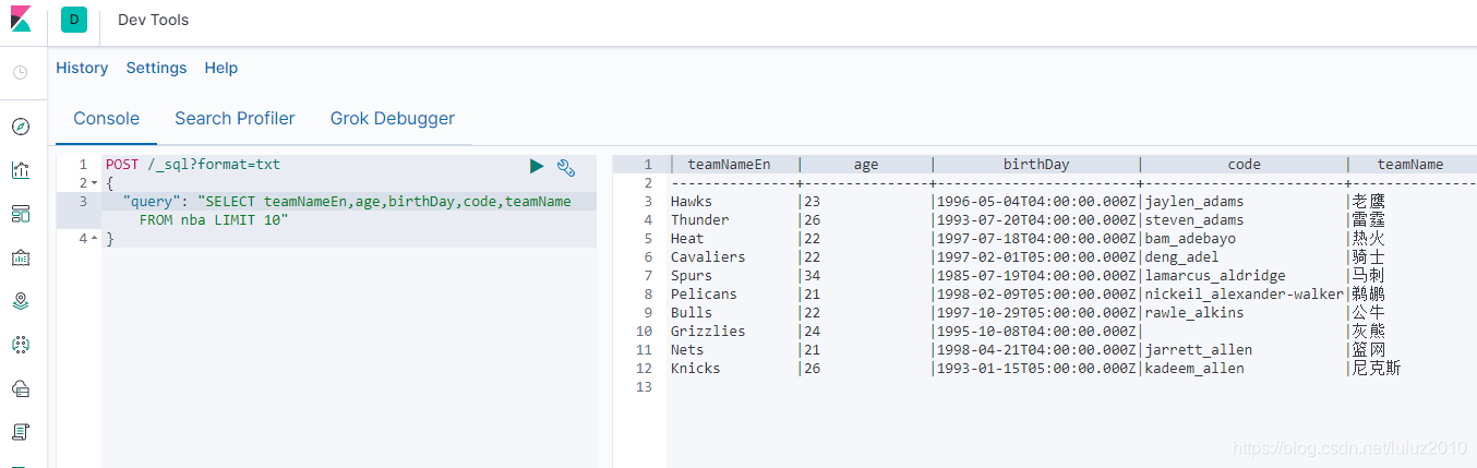 Elasticsearch-SQL查询_elastic api postman 使用sql查询sql-CSDN博客