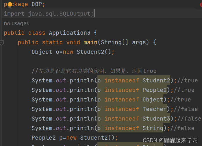 Day07 Java的instanceof和类型转换_instanceof如果兼容右侧类型怎么理解这句话-CSDN博客