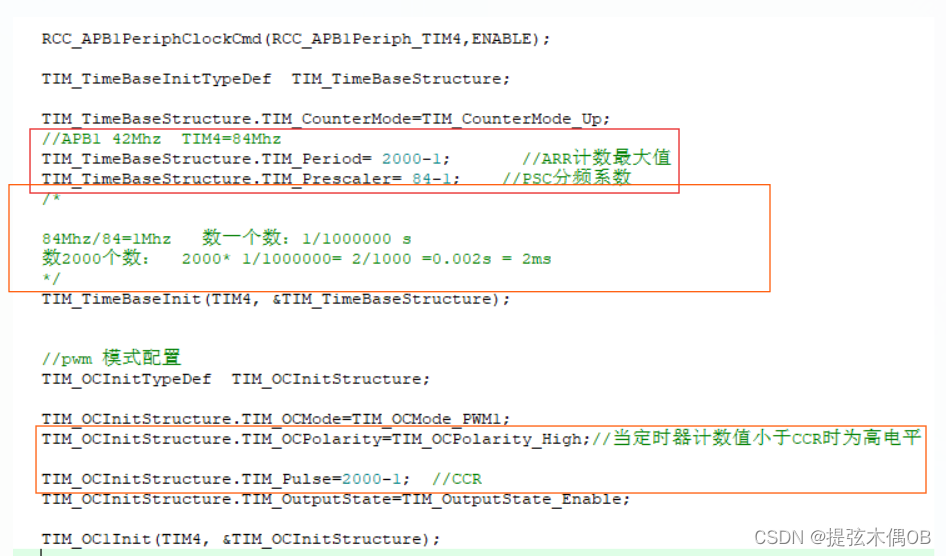 STM32F407——PWM输出比较、输入捕获_stm32f407 pwm-CSDN博客