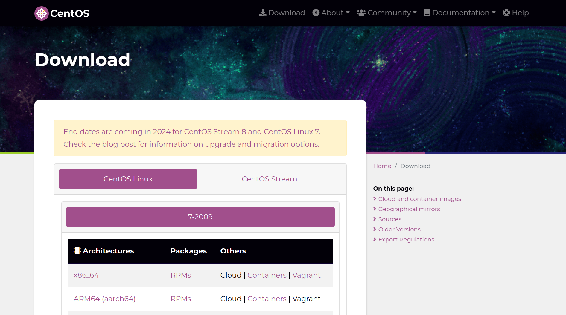 CentOS下载ISO镜像的方法_centos iso下载-CSDN博客