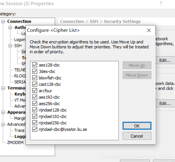 问题解决Xshell :No matching outgoing encryption algorithm found-CSDN博客