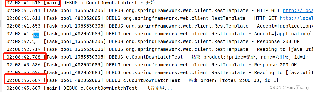 Countdownlatch执行任务+Future_countdownlatch future-CSDN博客