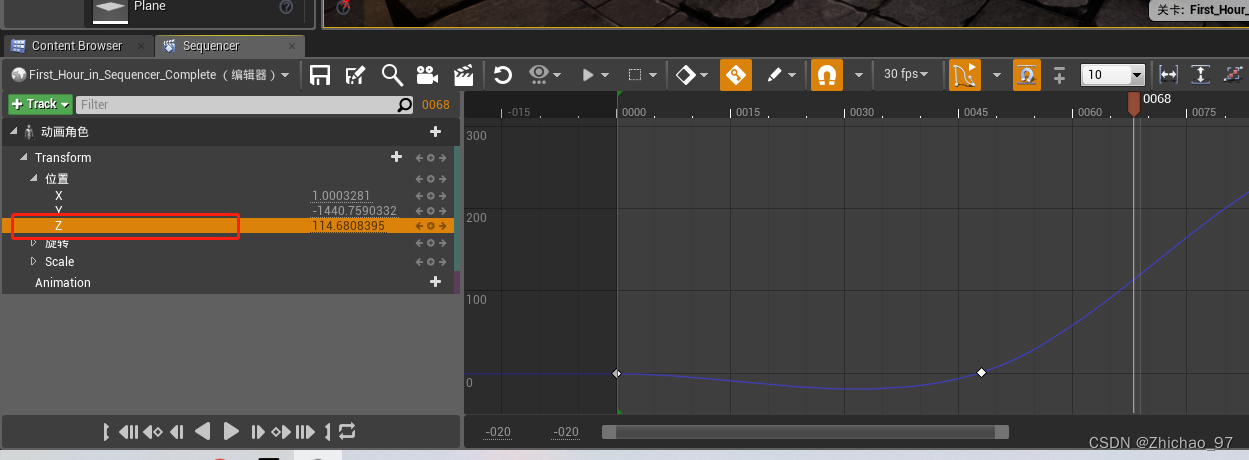 UE4 Sequence添加基础动画效果 （01-物体移动）_ue4sequence-CSDN博客