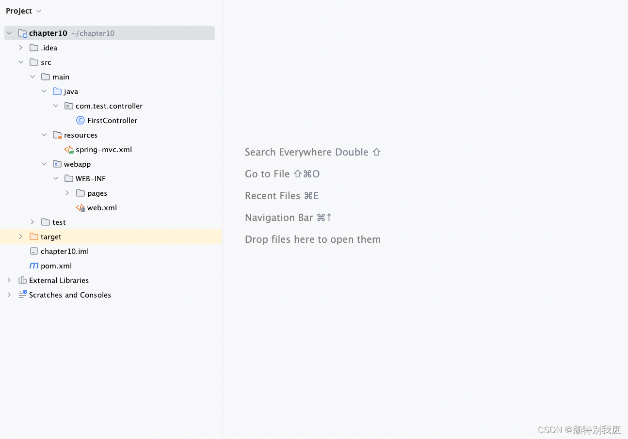 10.2 JavaEE——Spring MVC入门程序_idea创建springmvc项目入门-CSDN博客