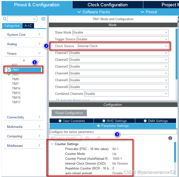 STM32G070RBT6基于STM32CubeMX创建定时器中断控制LED闪烁_stm32g0 cube 定时器-CSDN博客