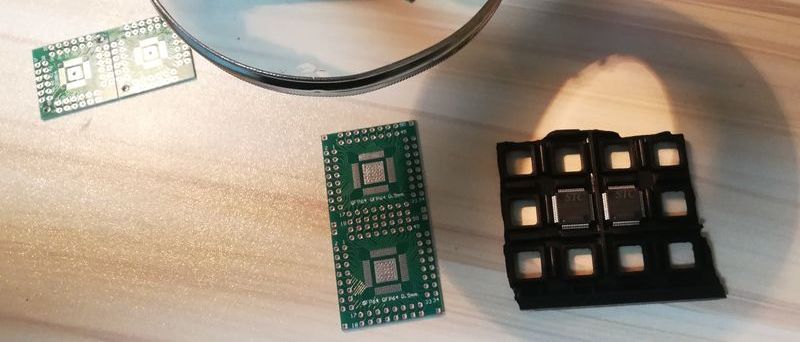 焊接LQFP48 和 LQFP64 封装的芯片的记录-CSDN博客